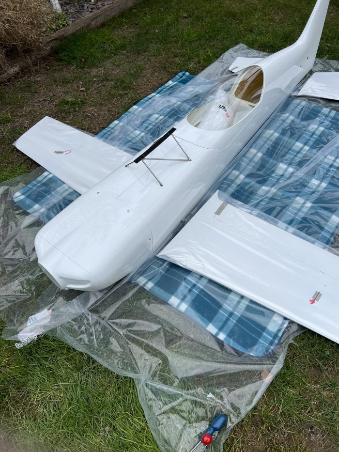 Busy building the Ultimate Biplane – Matt Takhar RC